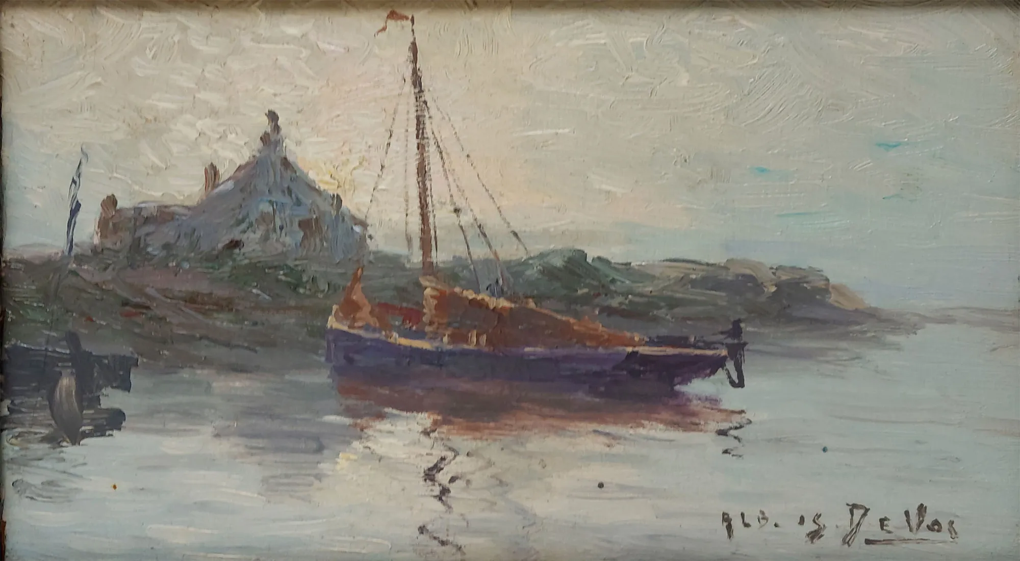 Buy a painting by the Belgian painter Albert Isidore De Vos