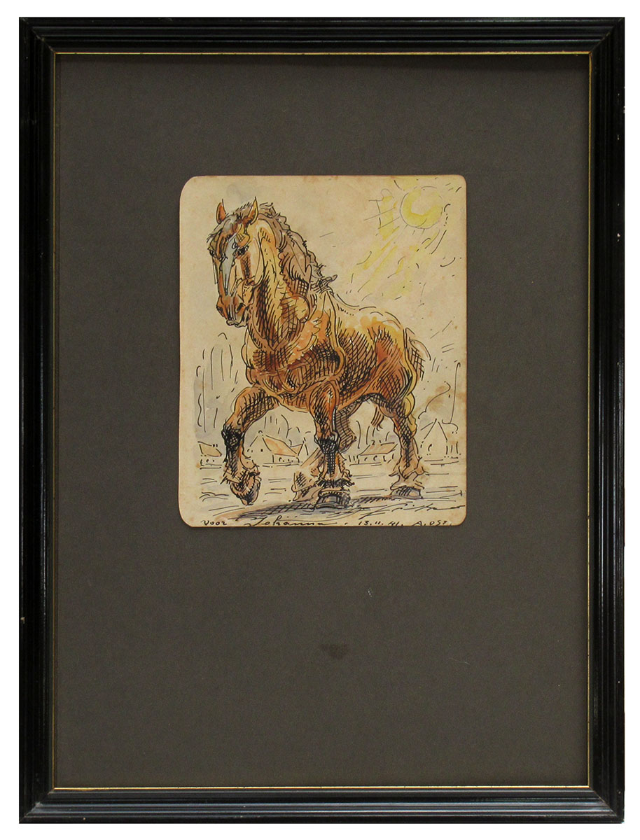 Buy Alfred Ost original drawing made in 1941