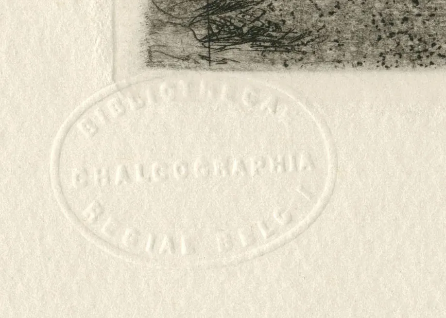 Buy an etching by the Brussels artist, etcher Jef Codron