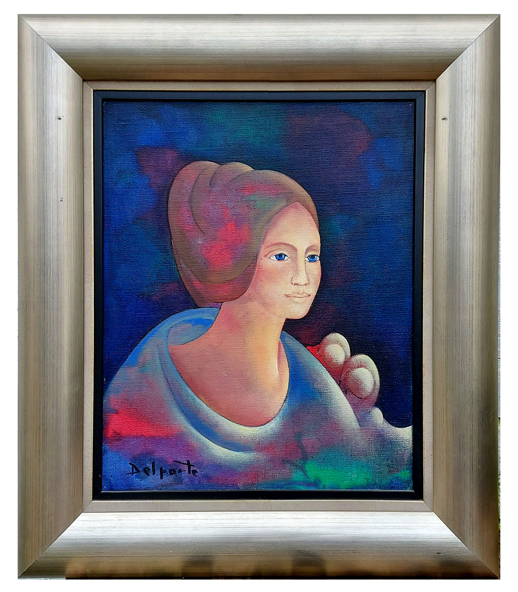 Painting painted by Charles Delporte