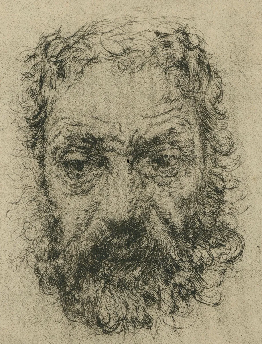 Buy an etching by the Belgian etcher artist Charles Mertens