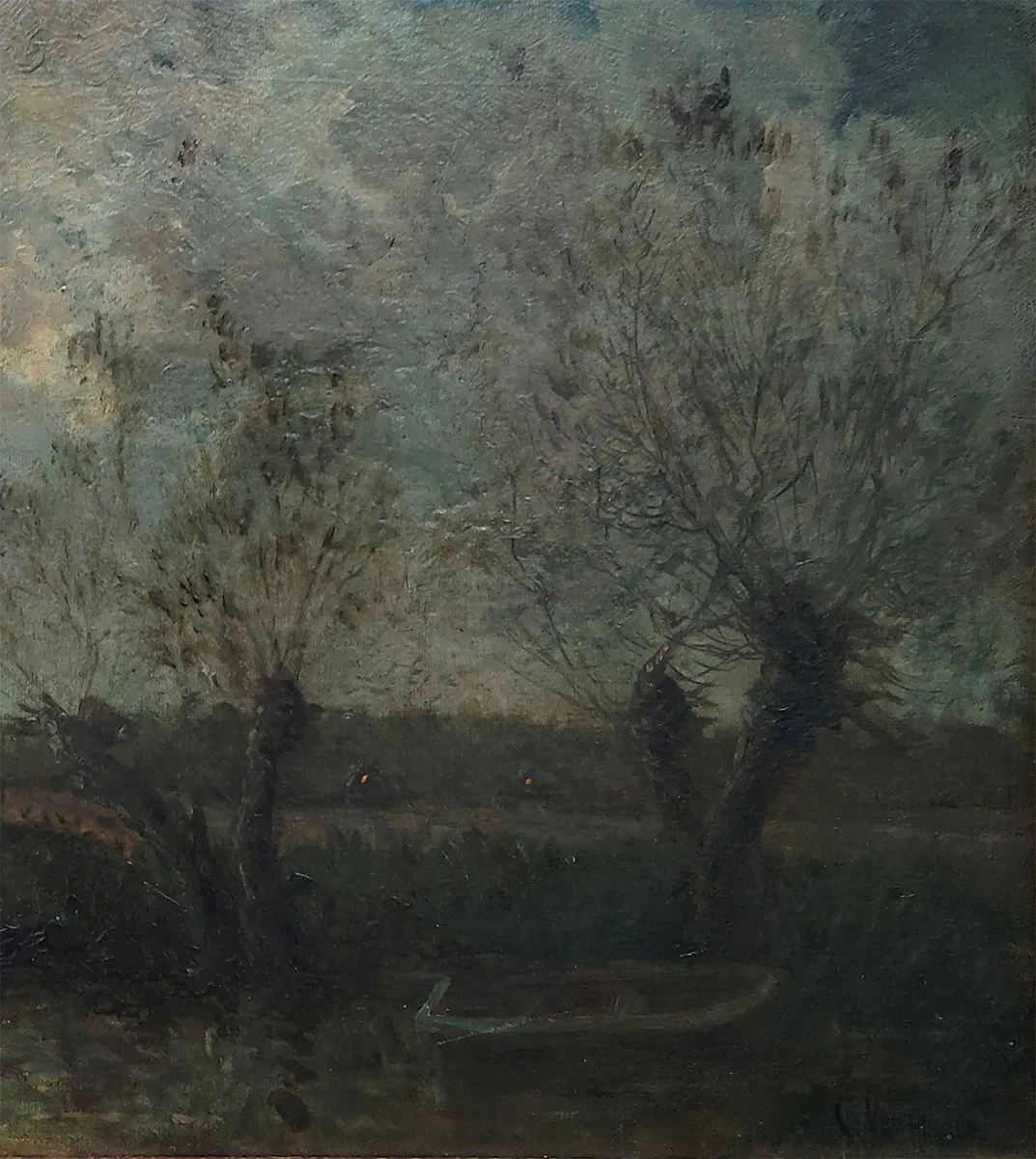 Le peintre belge C. Van Hoorde ou Constant Van Hoorde