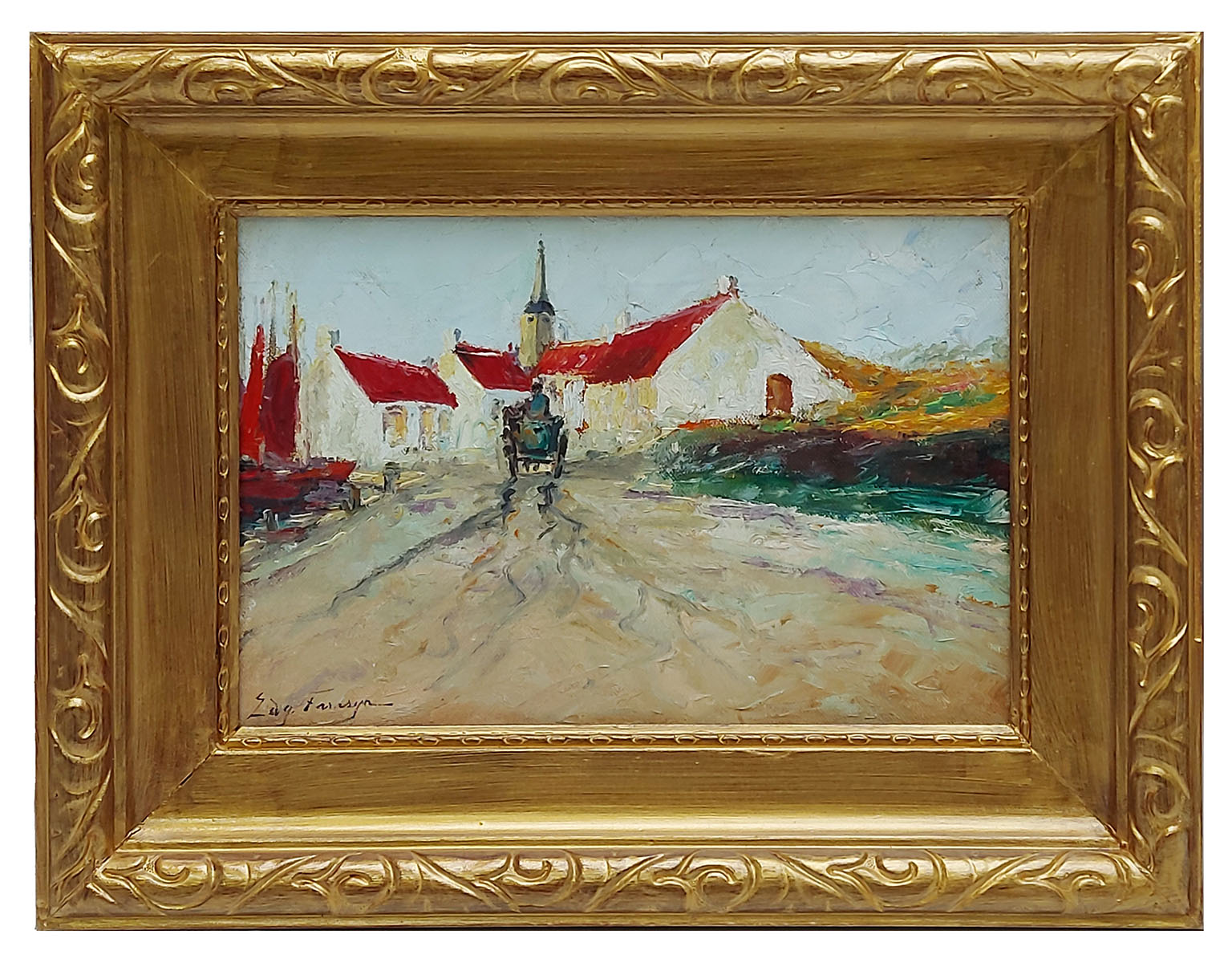 Schilderij van de Belgische schilder Edgard Farasyn kopen