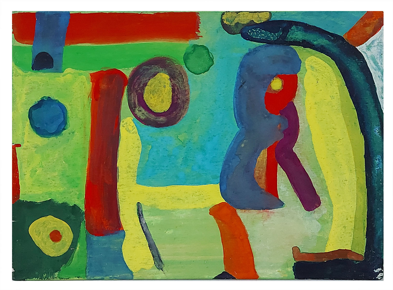 Painting by the Belgian artist Emile (Mil) Van Wingerden EKVIN