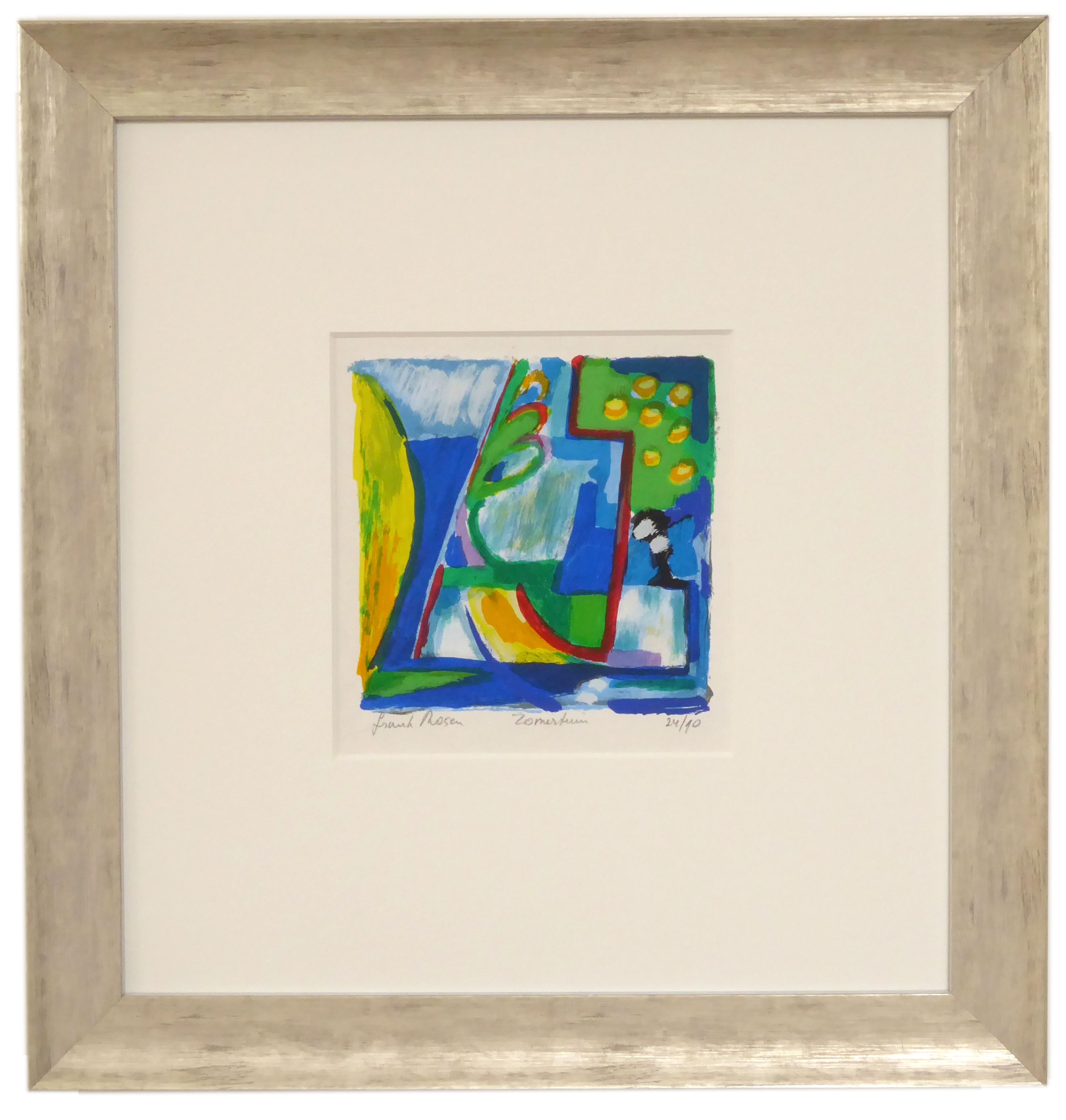 Frank Rosen zijn zomertuin