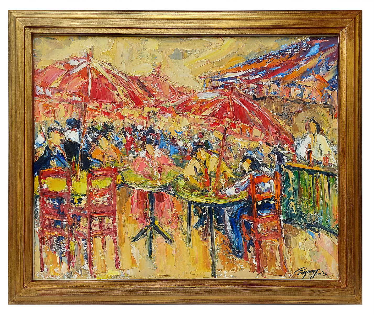 Buy an oil painting from 1996 by the painter Frans Geerinckx