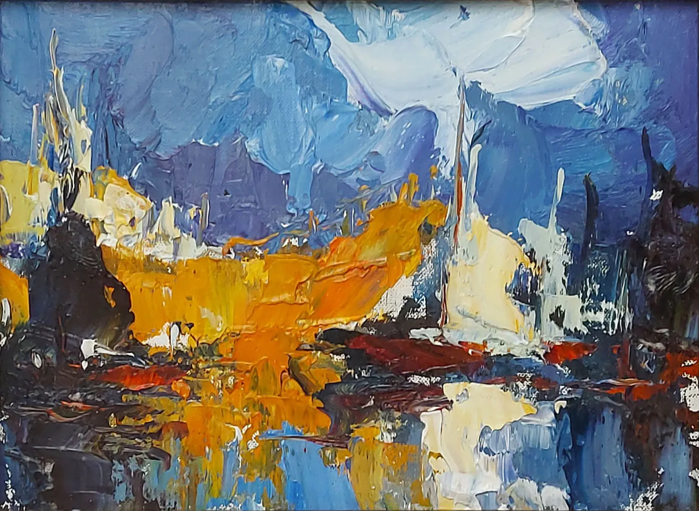 Impressionistisch schilderij van de schilder Frans Geerinckx kopen