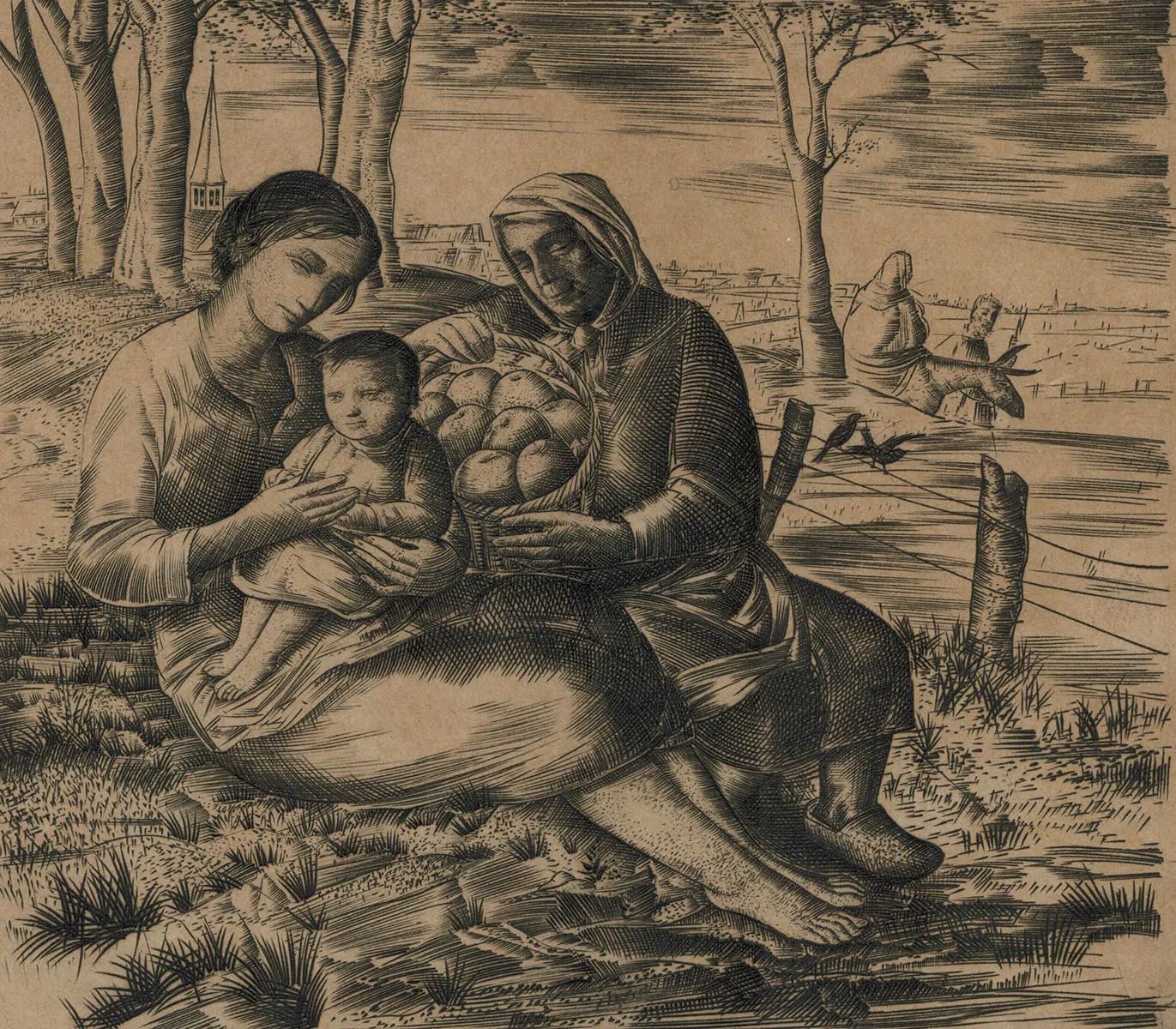 Buy an engraving by the Mechelen artist Gustaaf De Bruyne