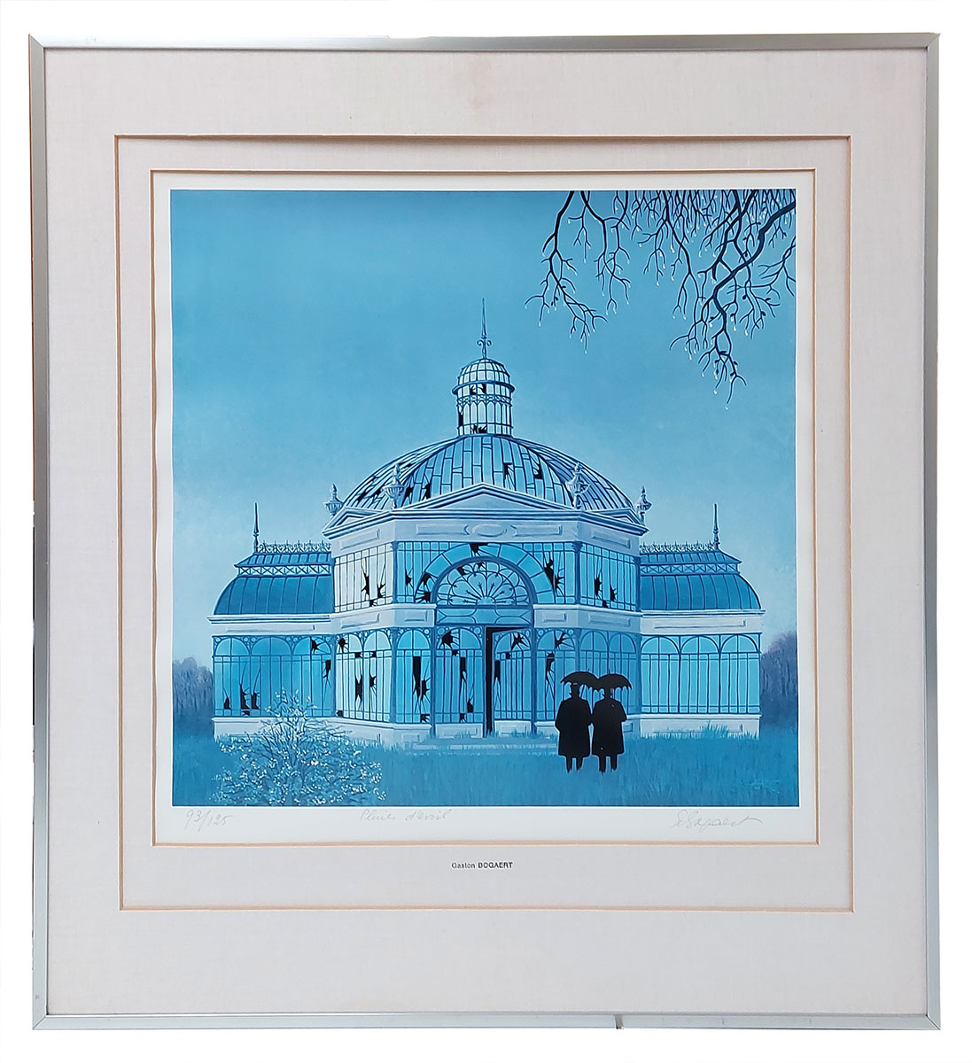 Zeefdruk van de Belgische kunstschilder Gaston Bogaert kopen