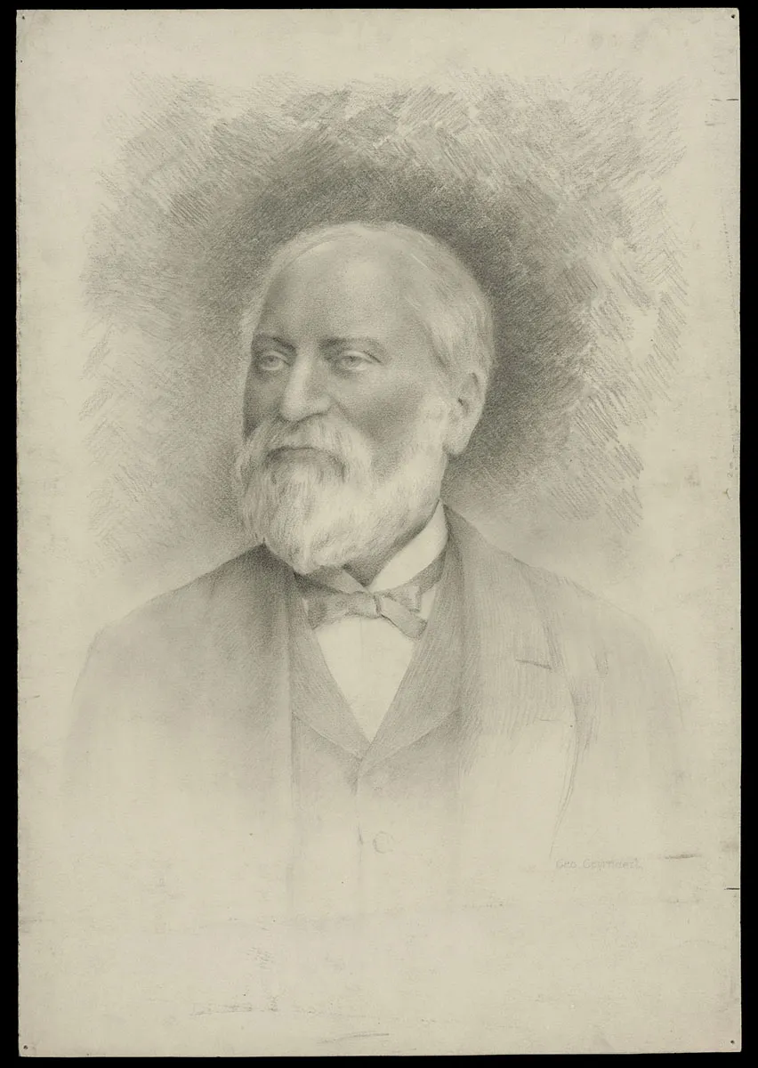 Kunstwerk 1892 van de Belgische kunstenaar Georges Geirnaert