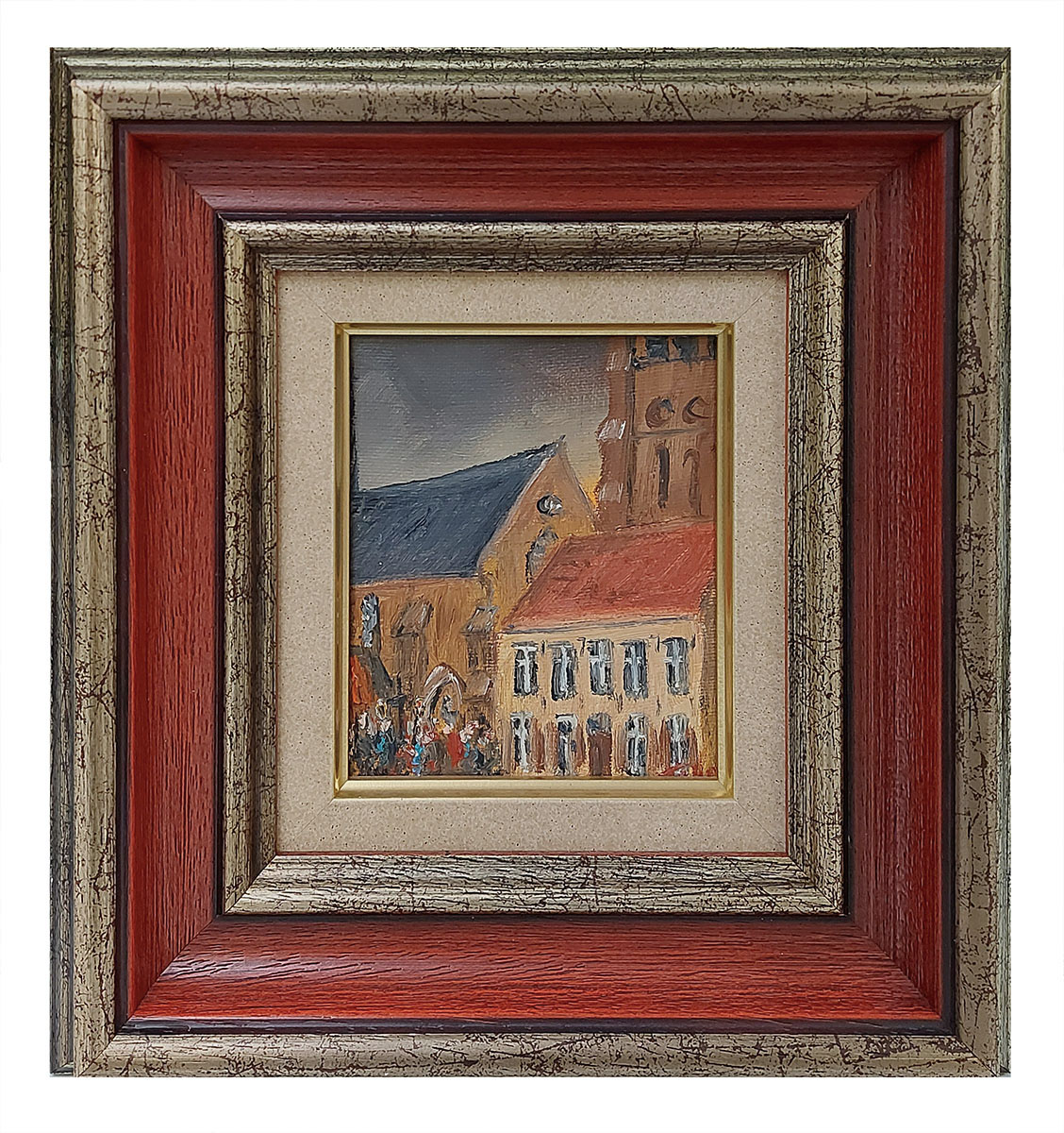 Schilderij van de Belgische kunstenaar Georges Tahon uit Veurne kopen