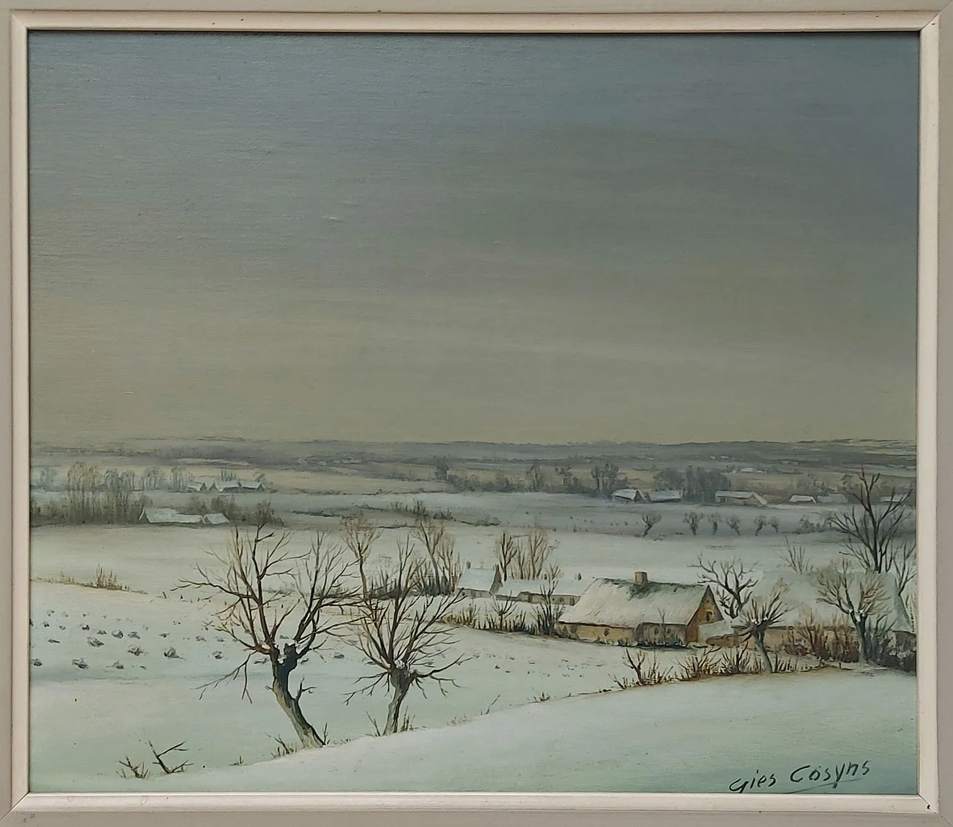 Buy a winter landscape by the Belgian painter Gies Cosyns