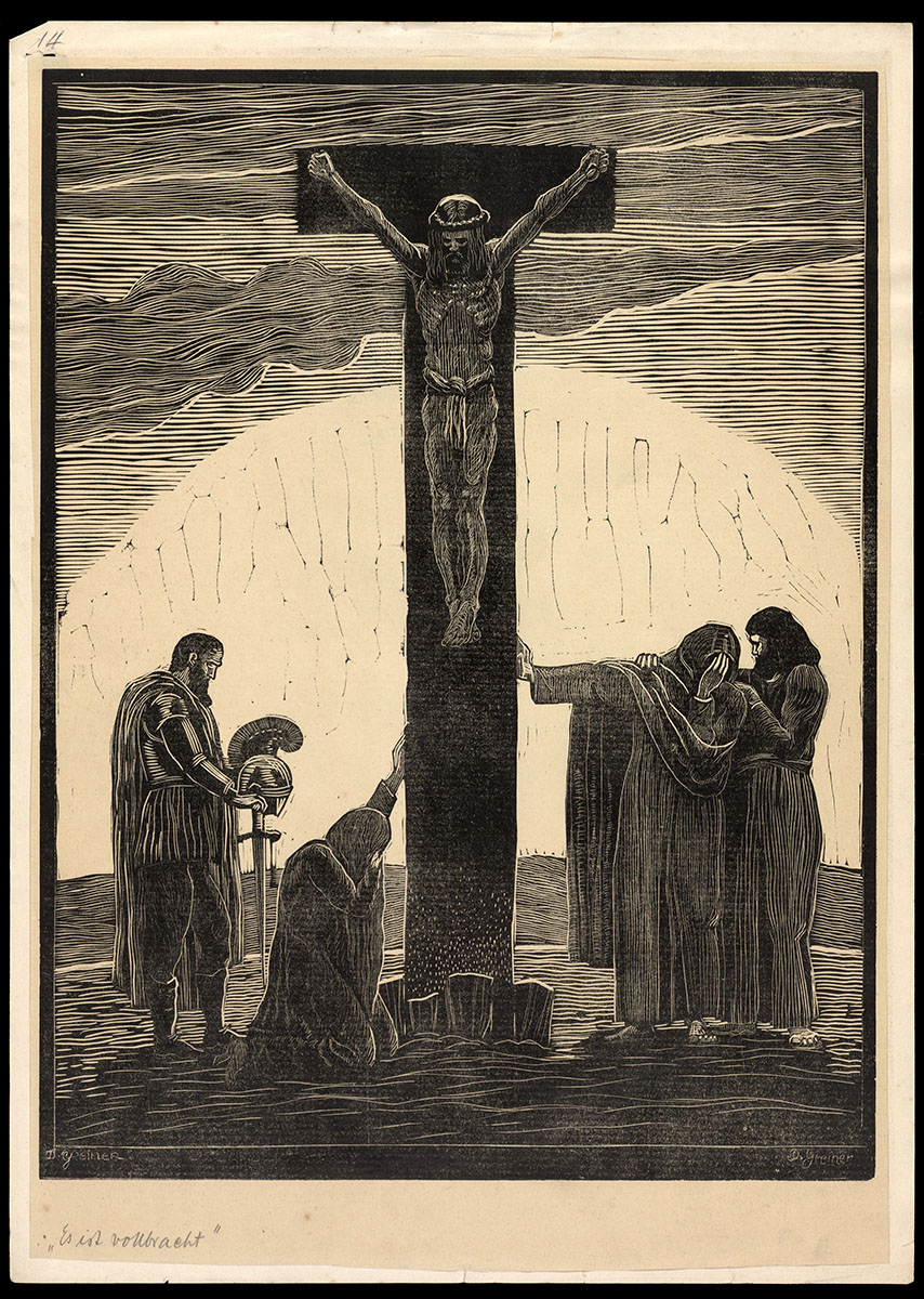 Buy a large woodcut by the German artist Daniel Greiner
