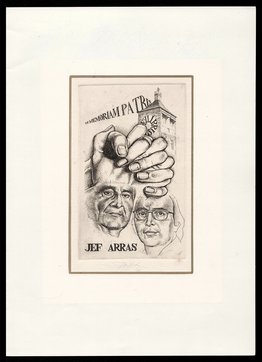 Buy ex libris, graphic artwork by Guy Van Assche