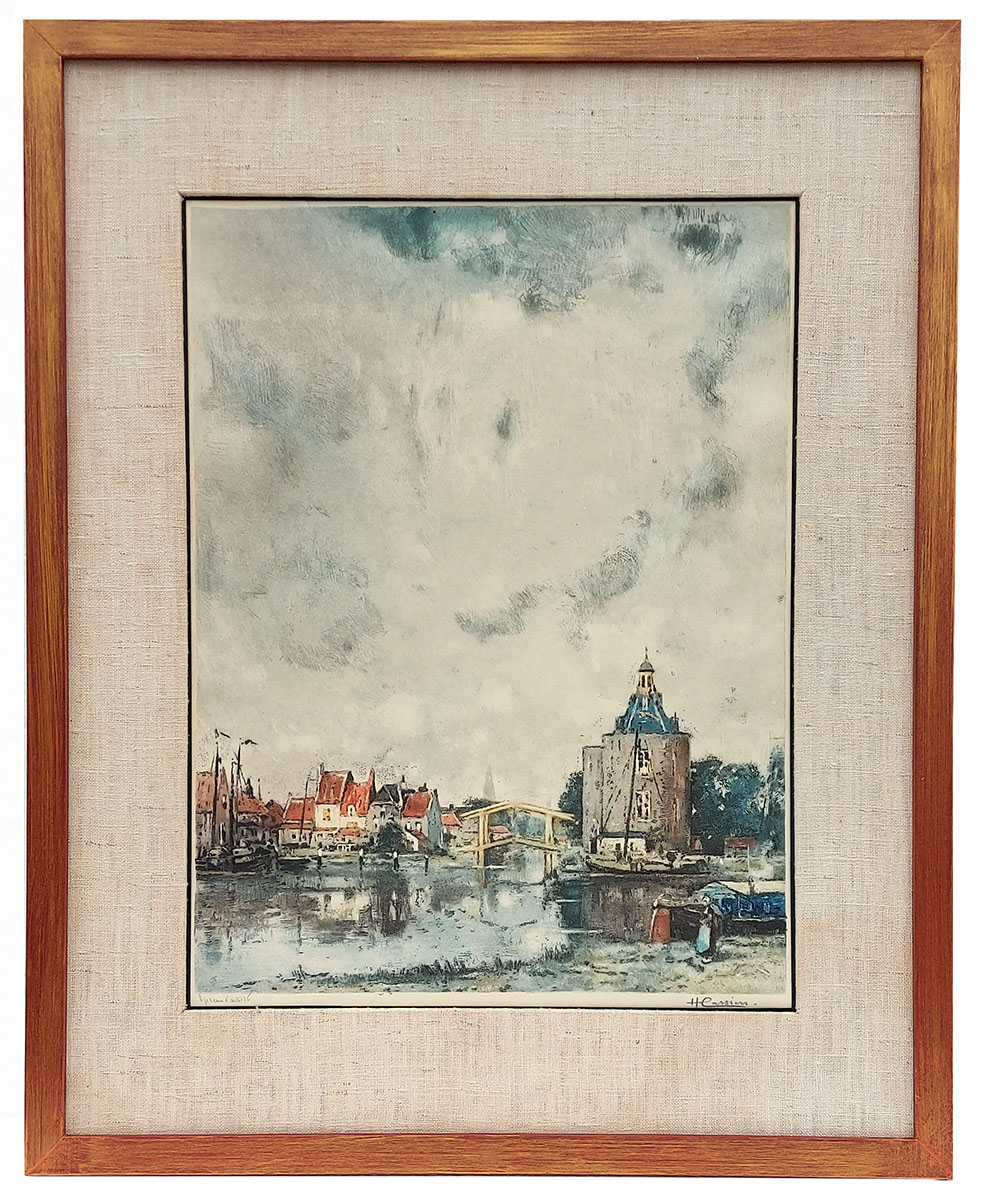 Buy an etching by the Belgian artist Henri Cassiers