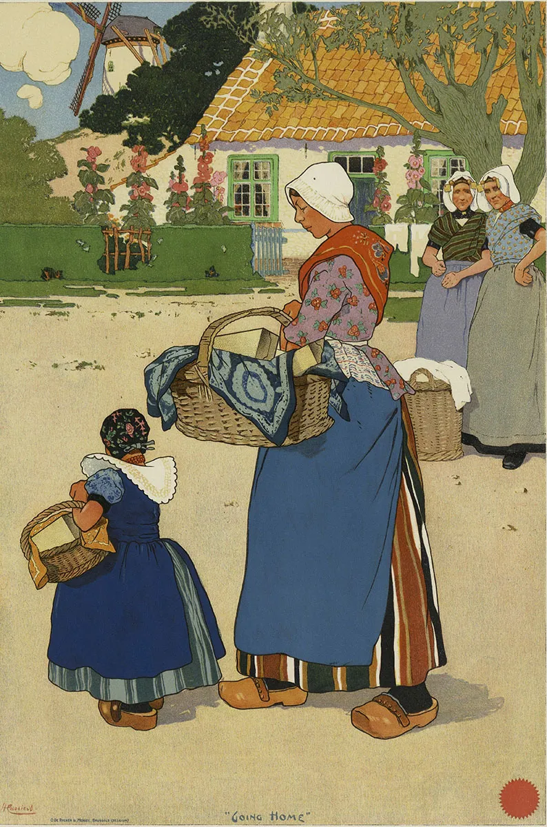 Buy lithograph by the Belgian artist Henri Cassiers
