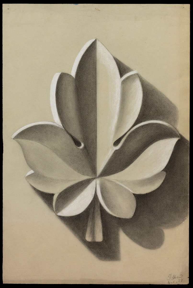 A drawing from 1887 by Dutch draftsman Jacobus Storm