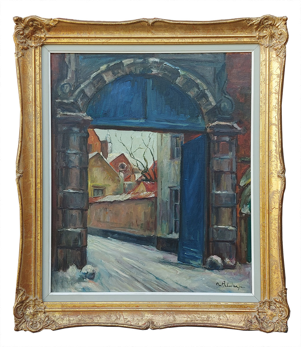 Buy Lier, painting by the Belgian painter Jan Debelder