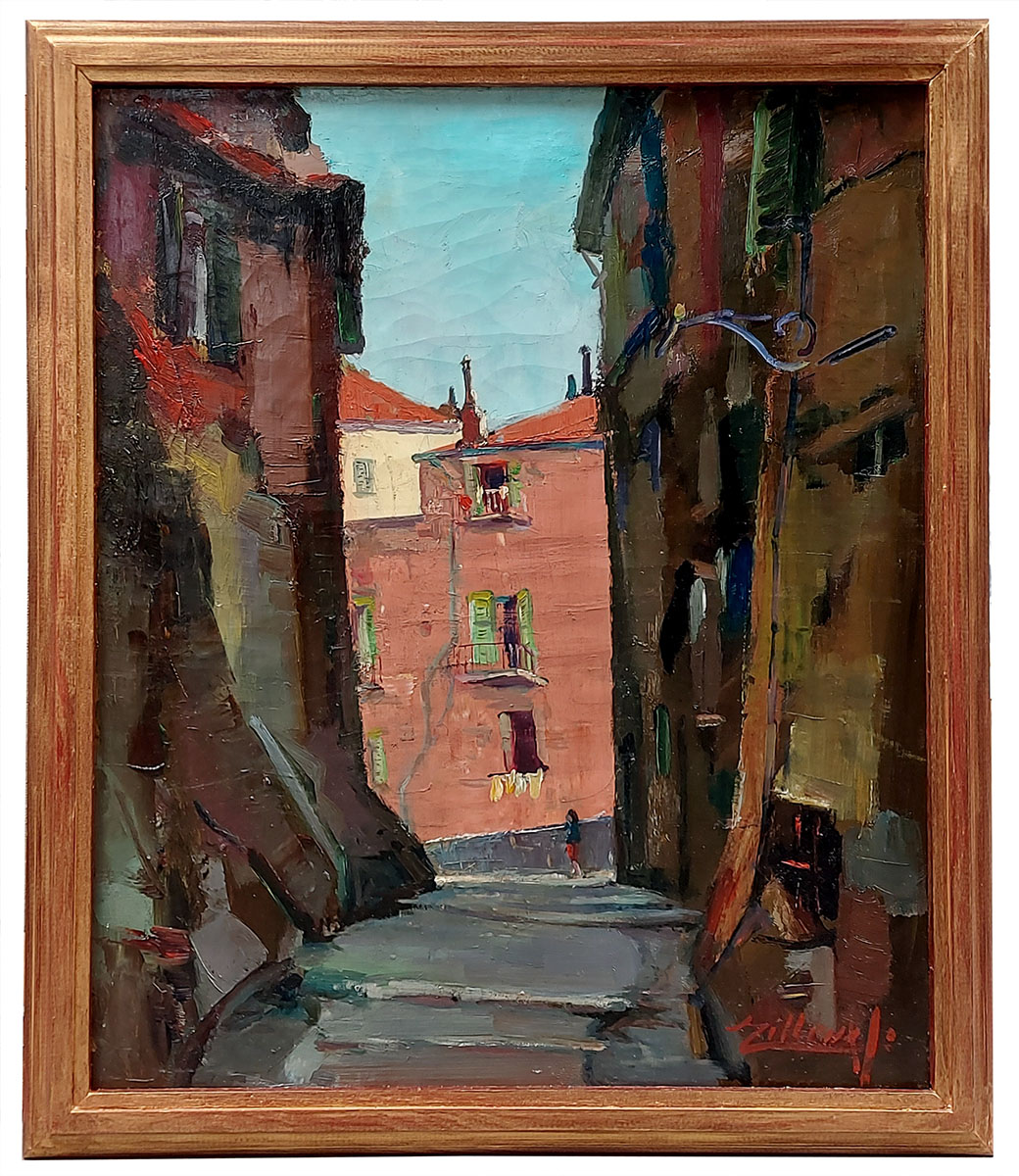 Buy a painting by the French Menton by Jos Tilleux