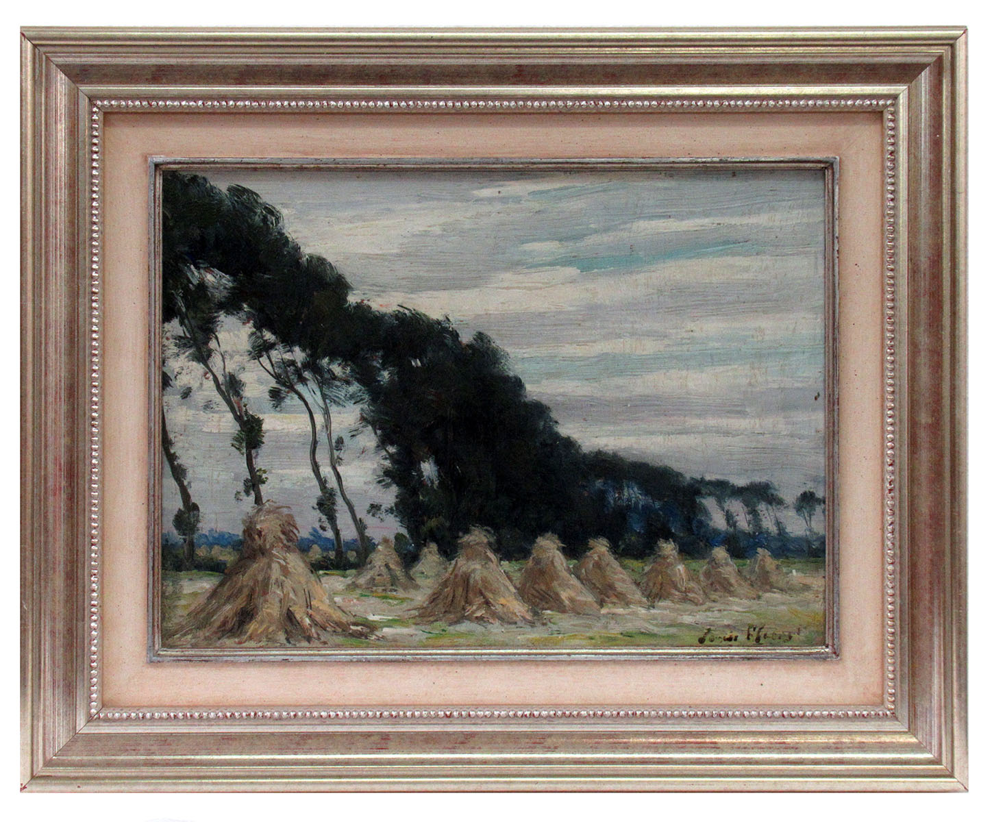 Schilderij van de Belgische kunstenaar, schilder Louis Clesse