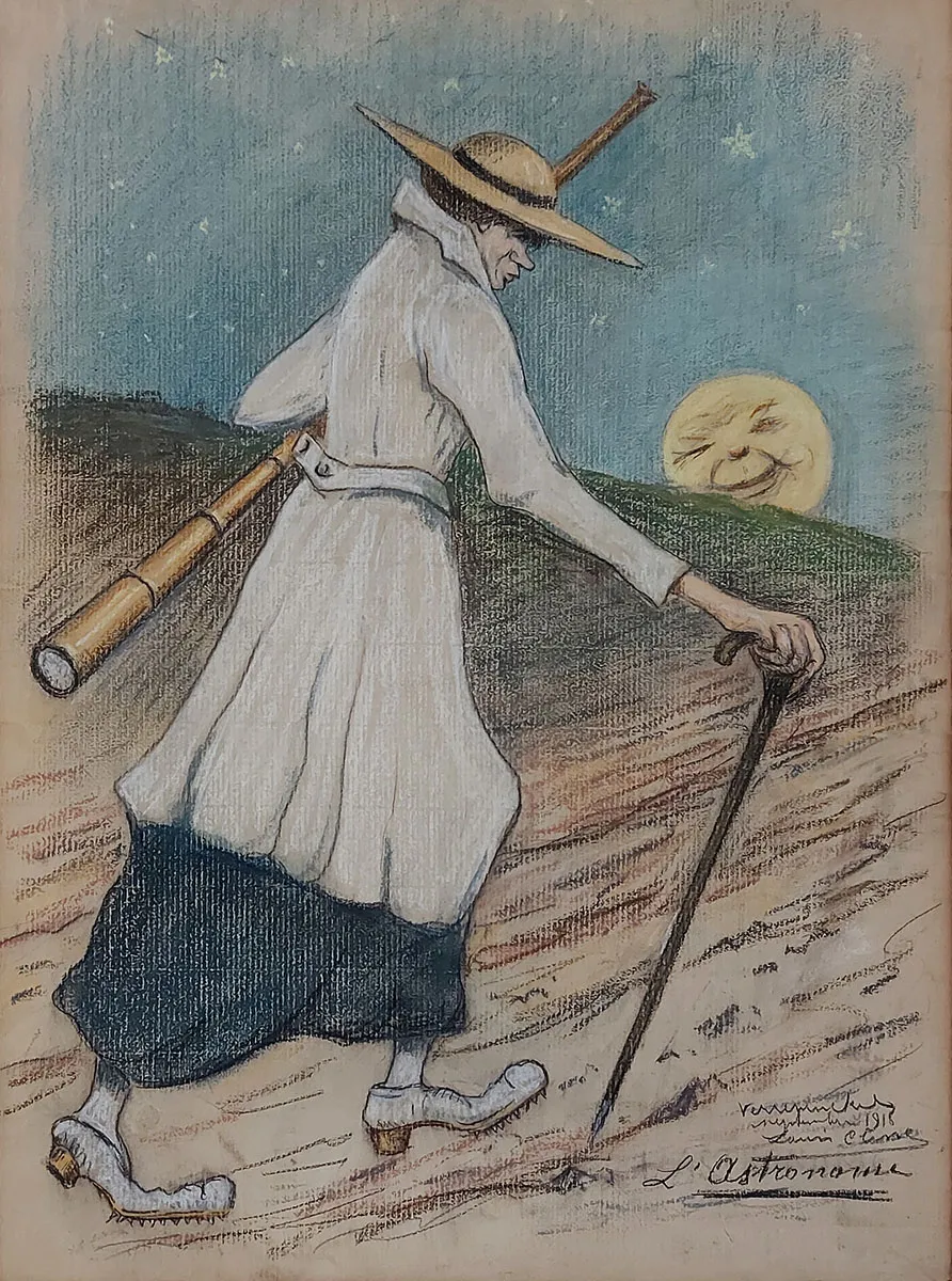 Acheter un dessin de l'artiste belge Louis Clesse de 1918