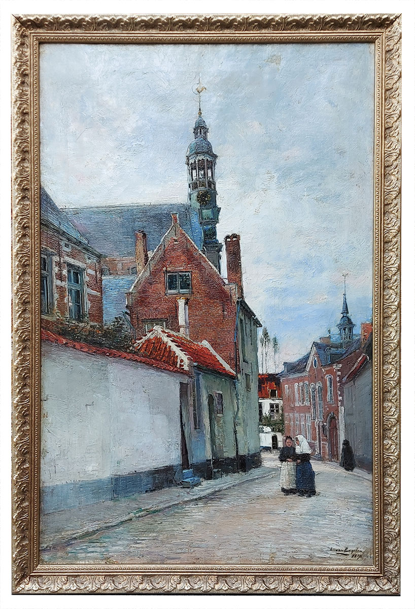 Buy an oil painting by the Belgian artist Louis Van Engelen