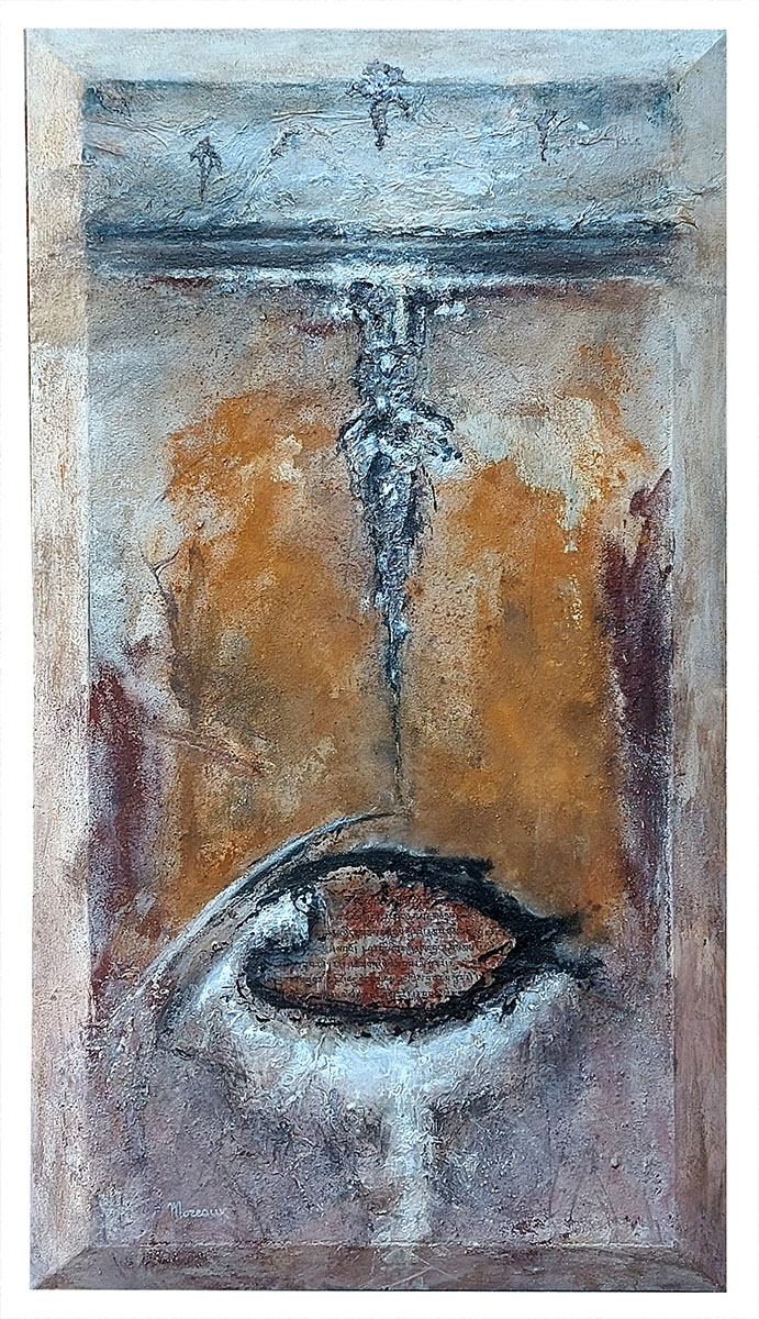 Buy a mixed media painting by the artist Mia Moreaux