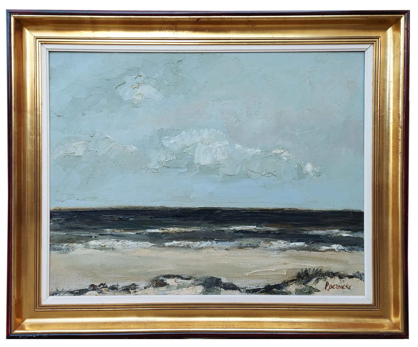Buy marine painting by Belgian artist P. Permeke