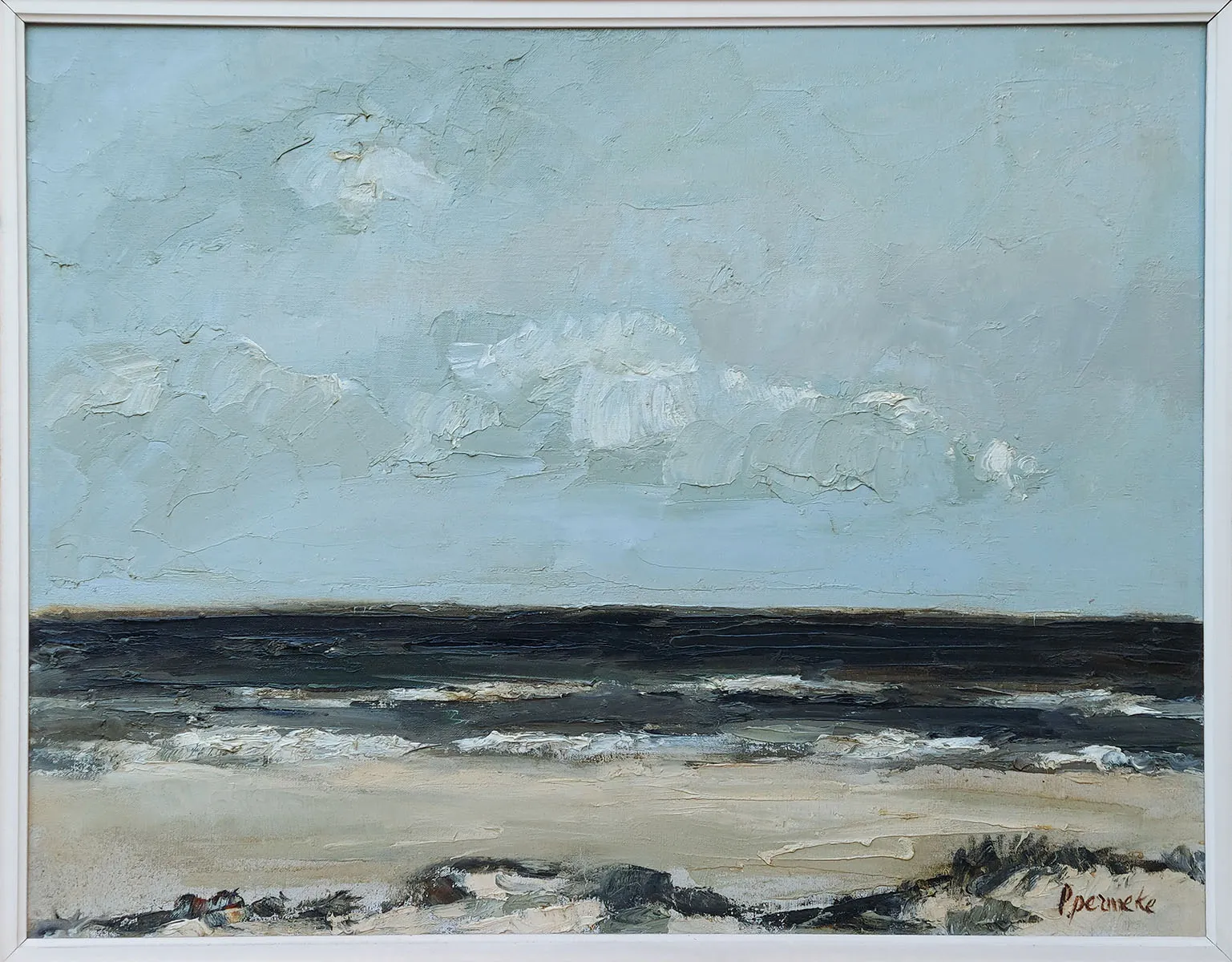 Buy marine painting by Belgian artist P. Permeke