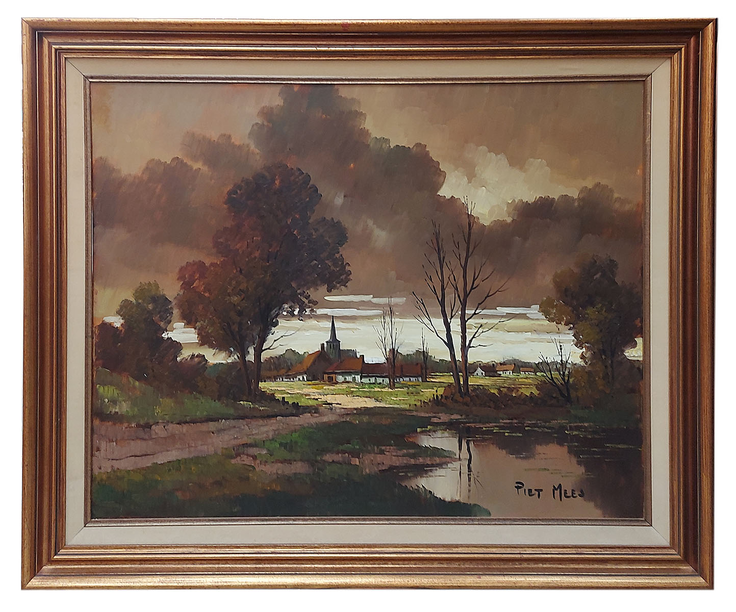Buy painting on canvas by the Belgian painter Piet Mees