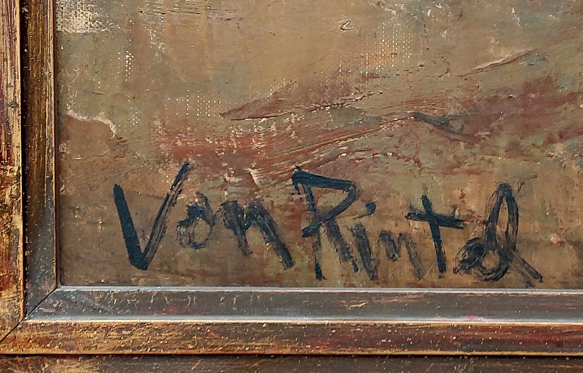 Buy a large painting by the Belgian artist Théo Van Rintel