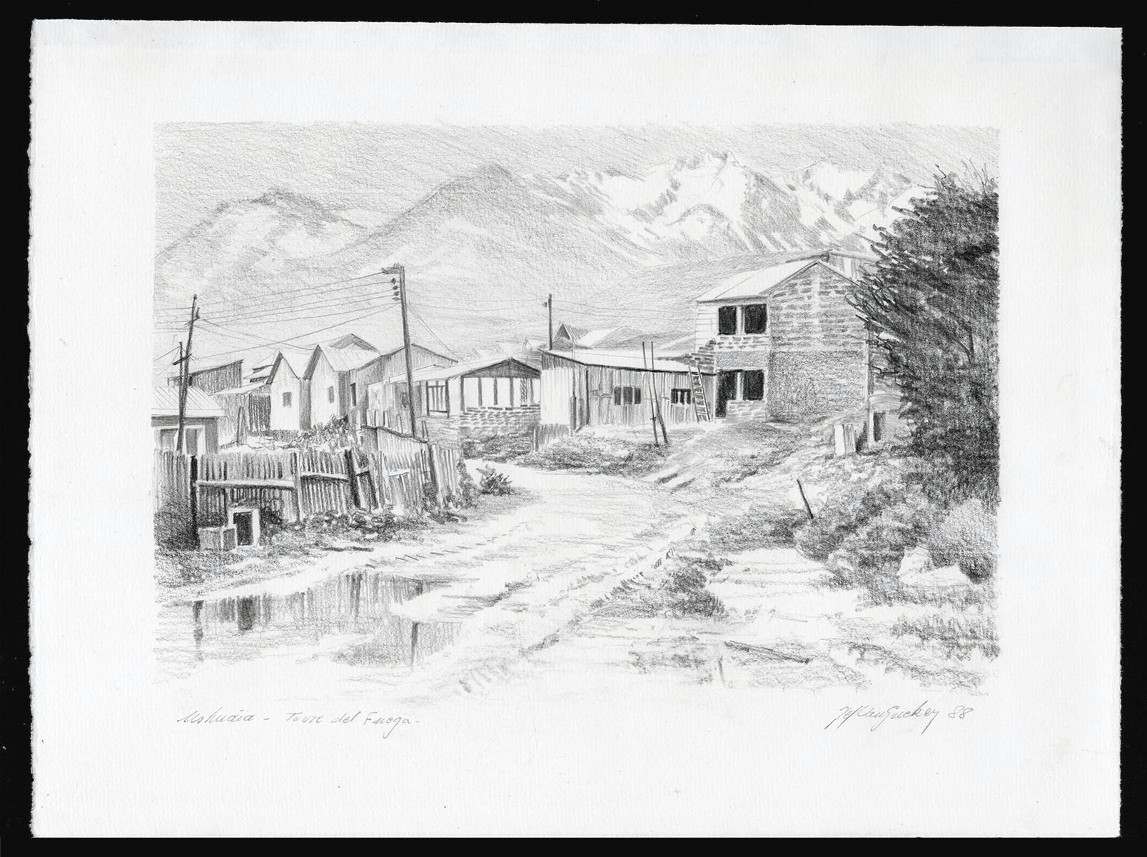 Buy a drawing by the Belgian artist Jef Van Grieken