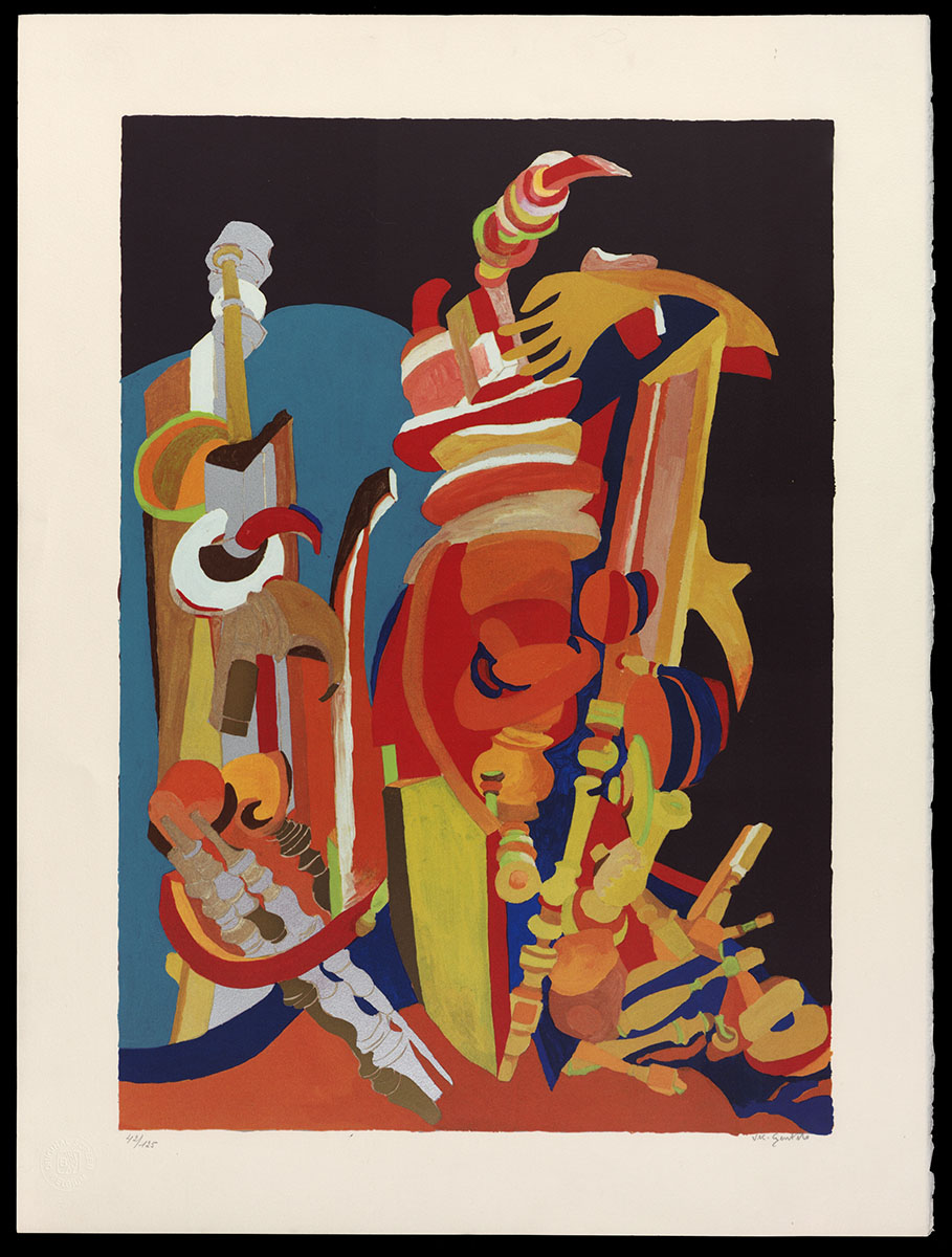 Buy large lithograph by the Belgian artist Vic Gentils