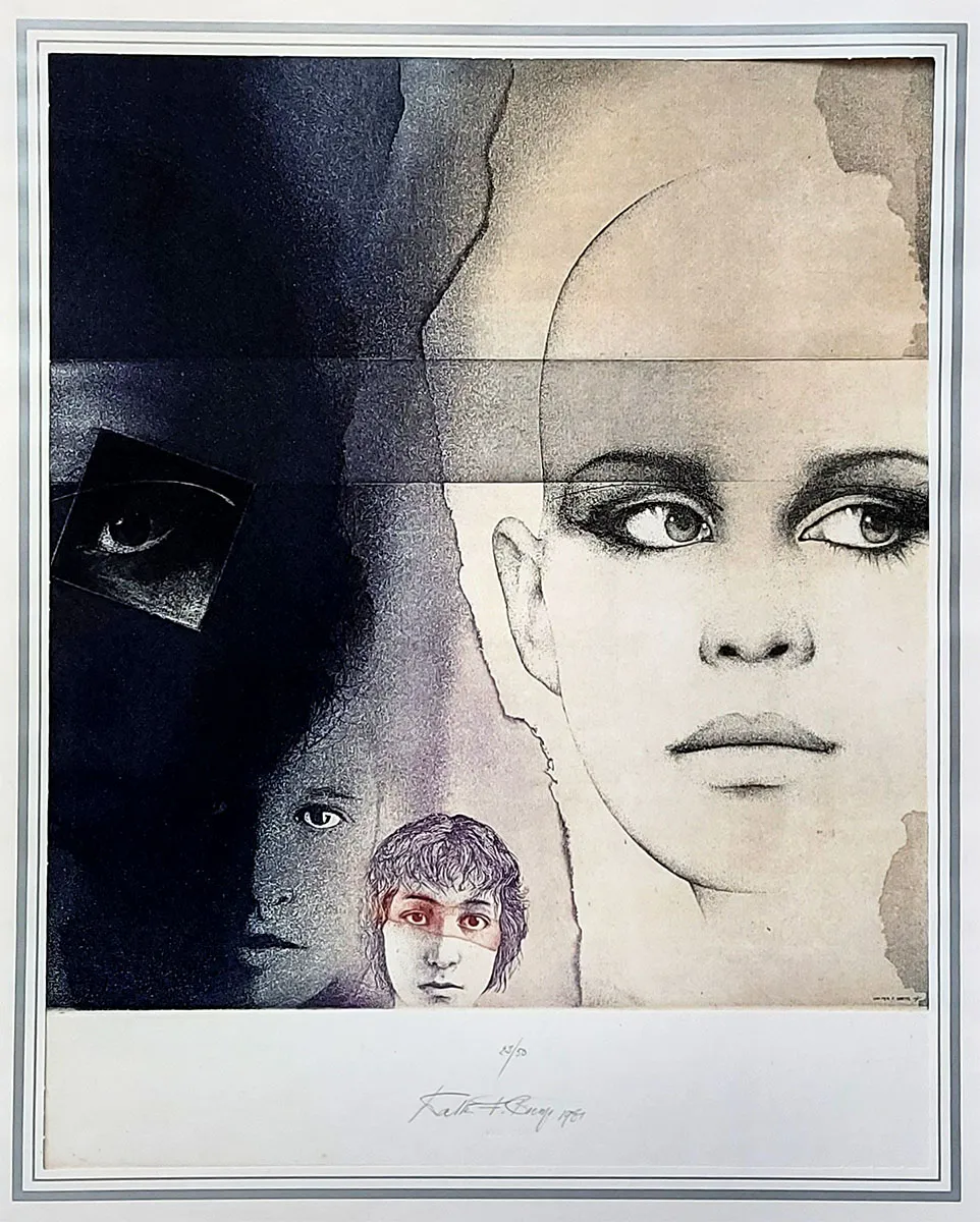 Ets van de Belgische kunstenaar Walter F. Brems kopen