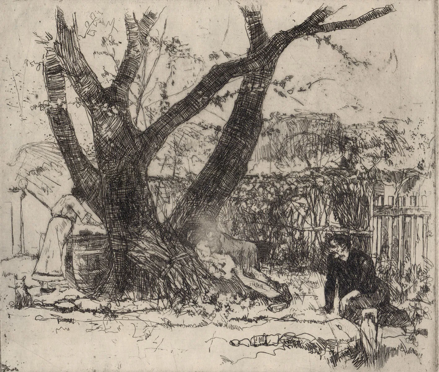 Buy an etching by the Belgian artist Walter Vaes