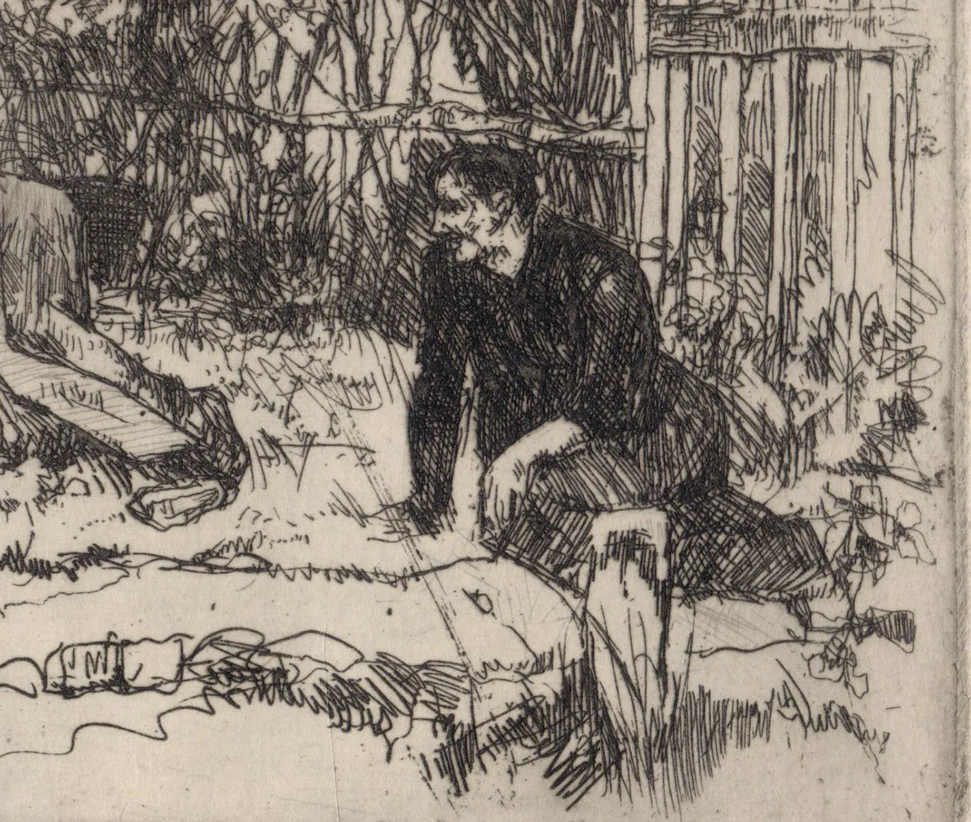 Buy an etching by the Belgian artist Walter Vaes