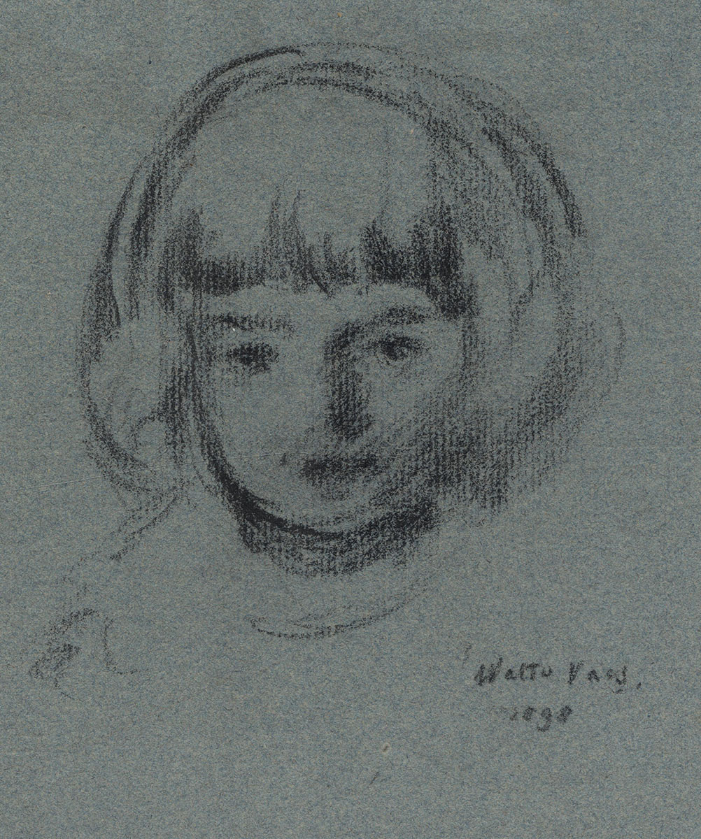 Buy a pencil drawing by the Belgian artist Walter Vaes