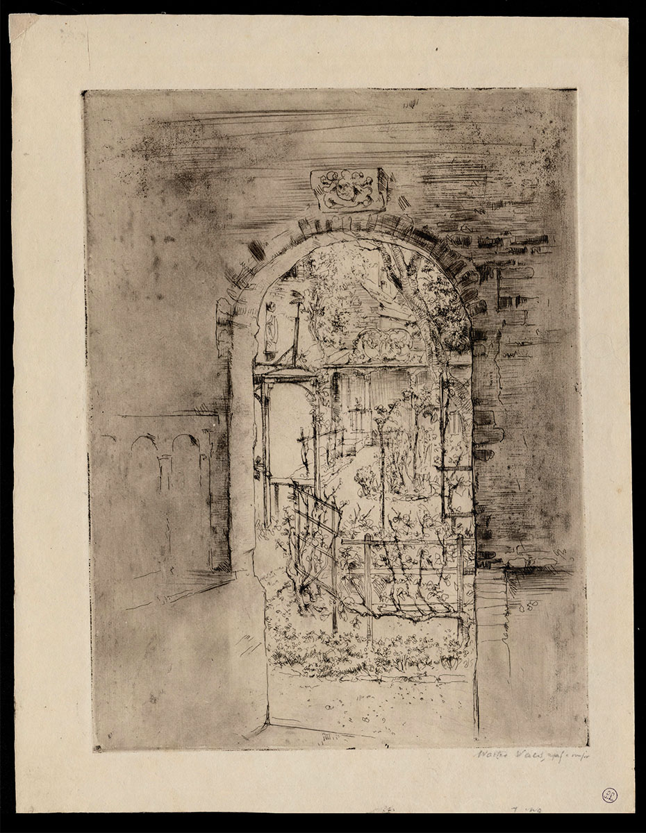 Buy an old etching by the Belgian artist Walter Vaes