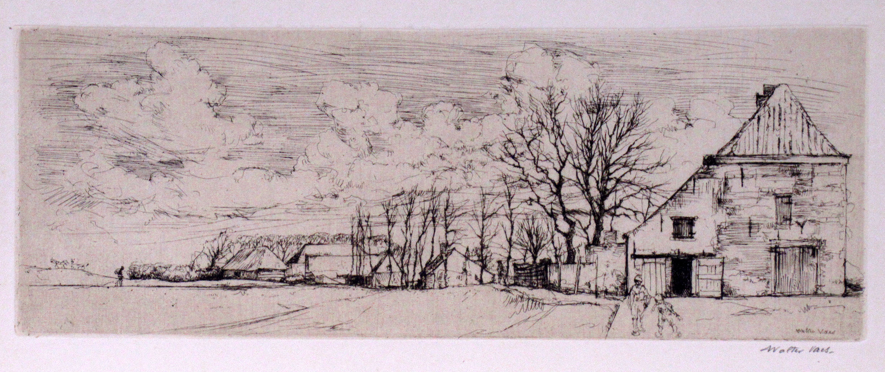 Buy an etching by the Antwerp artist Walter Vaes