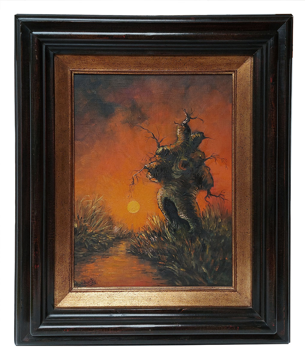 Painting by the Belgian painter Willy Broeckaert