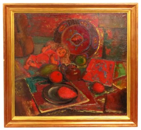 Een stilleven ven de Belgische schilder Albert de Roover