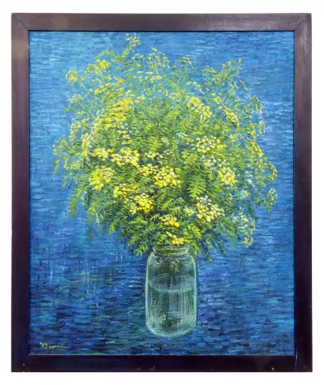 Schilderij van de Nederlandse kustschilder Anthony Beek