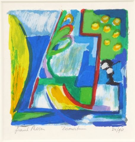 Frank Rosen zijn zomertuin