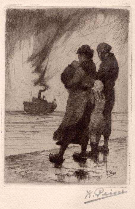 De Belgische etser Kurt Peiser, Antwerpse kunstenaar