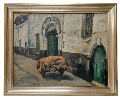 Pentekening uit 1892 van de Belgische tekenaar Flori Van Acker kopen