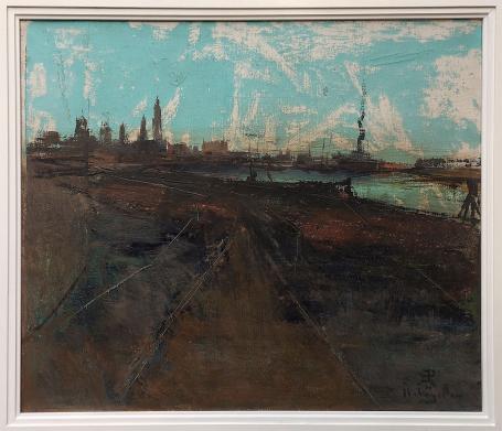 Schilderij uit 1970 van de Antwerpse kunstenaar René Engelen kopen