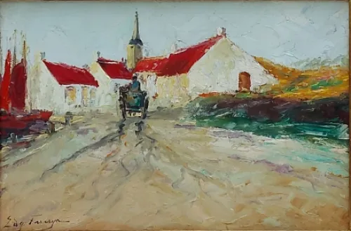 Schilderij van de Belgische schilder Edgard Farasyn kopen