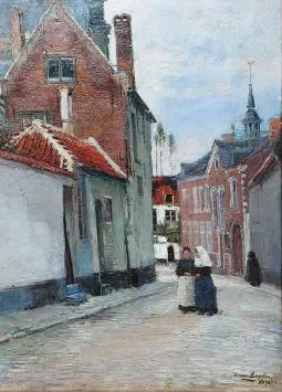 Buy an oil painting by the Belgian artist Louis Van Engelen