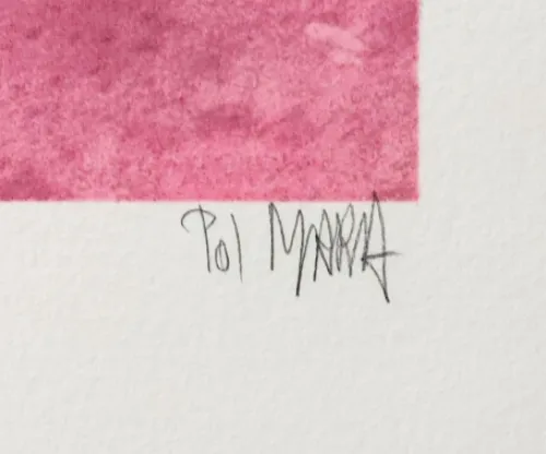Buy lithograph by the Belgian lithographer and artist Pol Mara