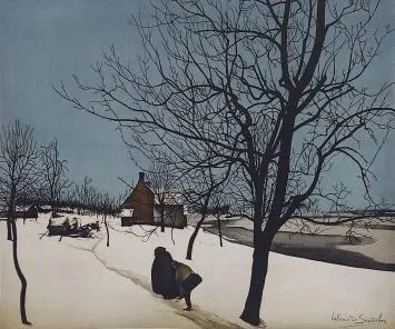 Buy a signed lithograph by the Belgian artist R. Hebbelinck